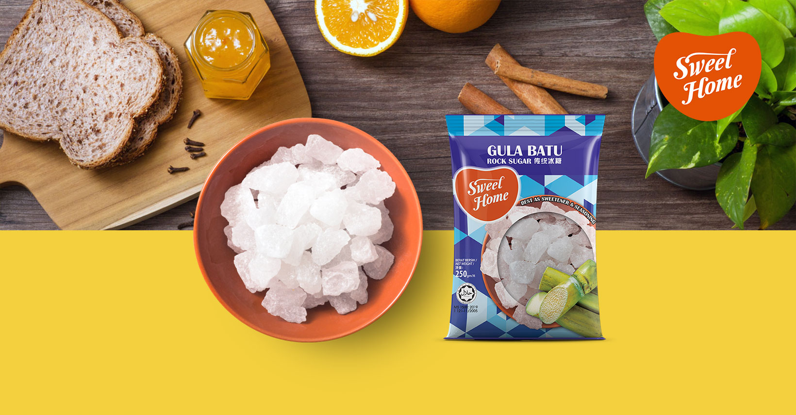 Rock Sugar | Substitute For White Sugar | Sweet Home
